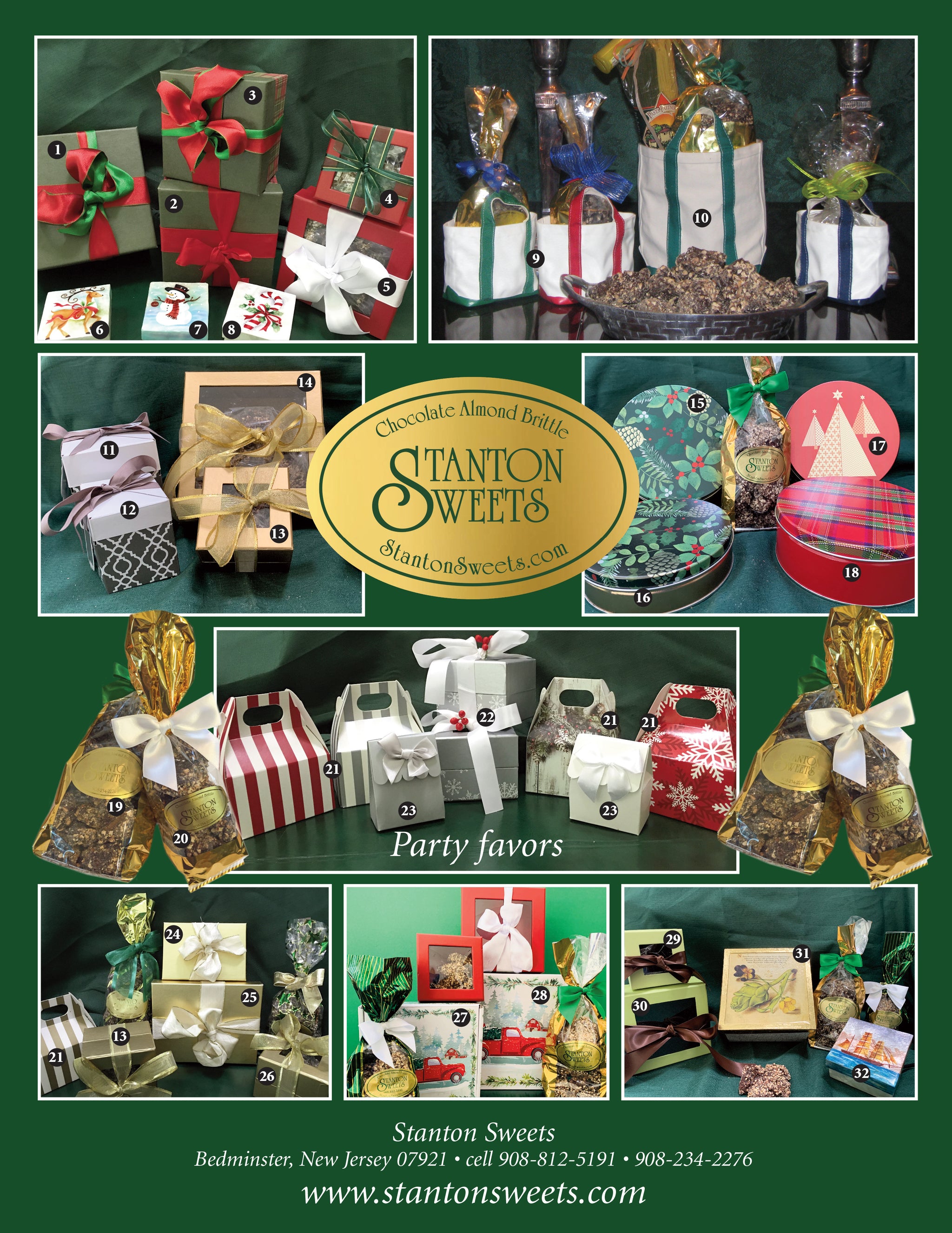 Stanton Sweets - Chocolate Almond Brittle Candy